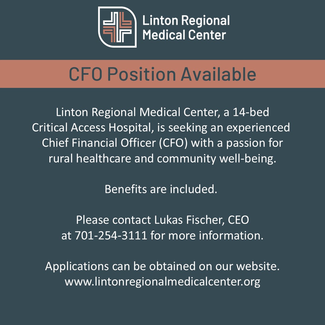 CFO - Linton Regional Medical Center